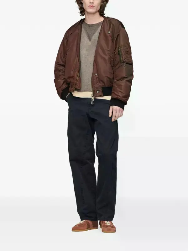 MAISON MARGIELA Reversible Four Stitches Bomber Jacket