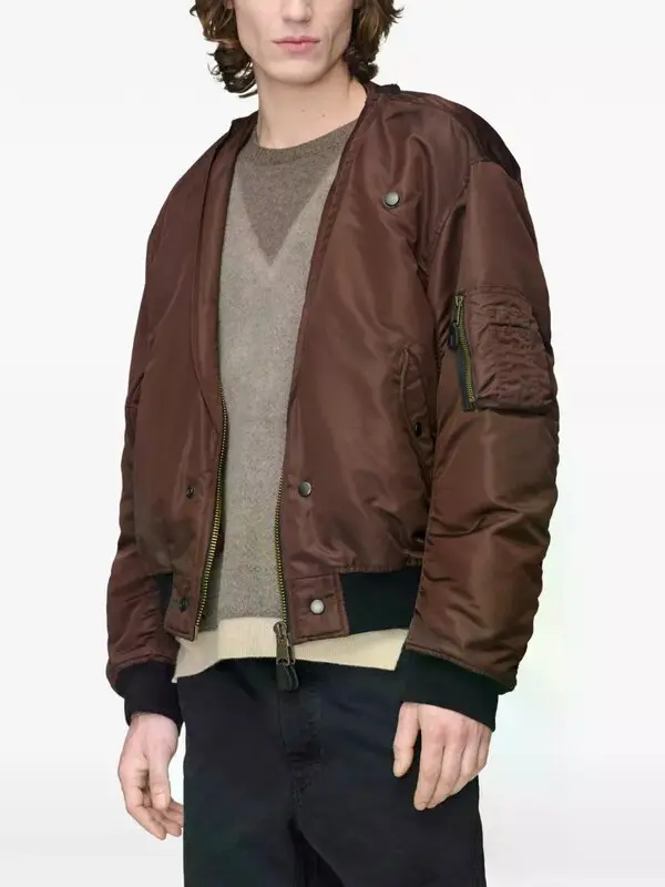 MAISON MARGIELA Reversible Four Stitches Bomber Jacket