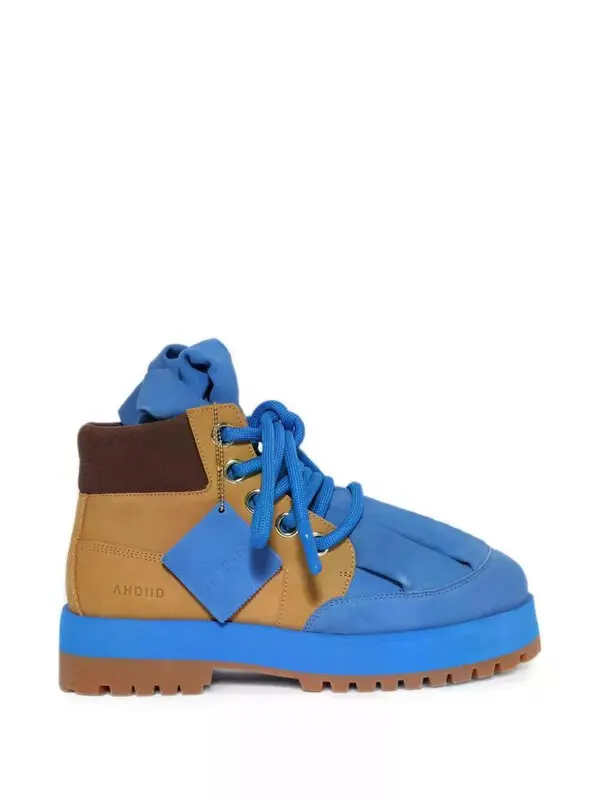 AHDIID New York Lace-up Boots
