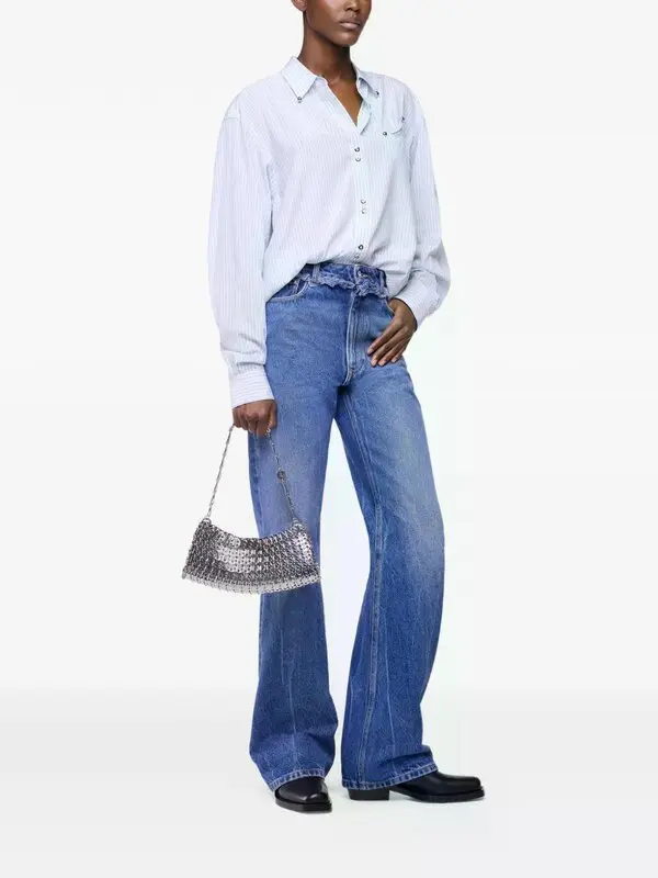 Rabanne Fringe-detail Jeans