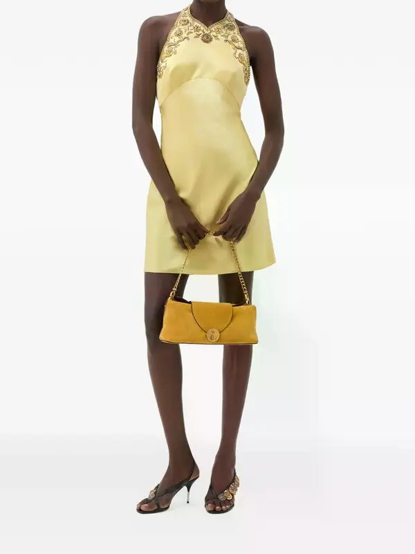 Versace Embellished Mini Dress