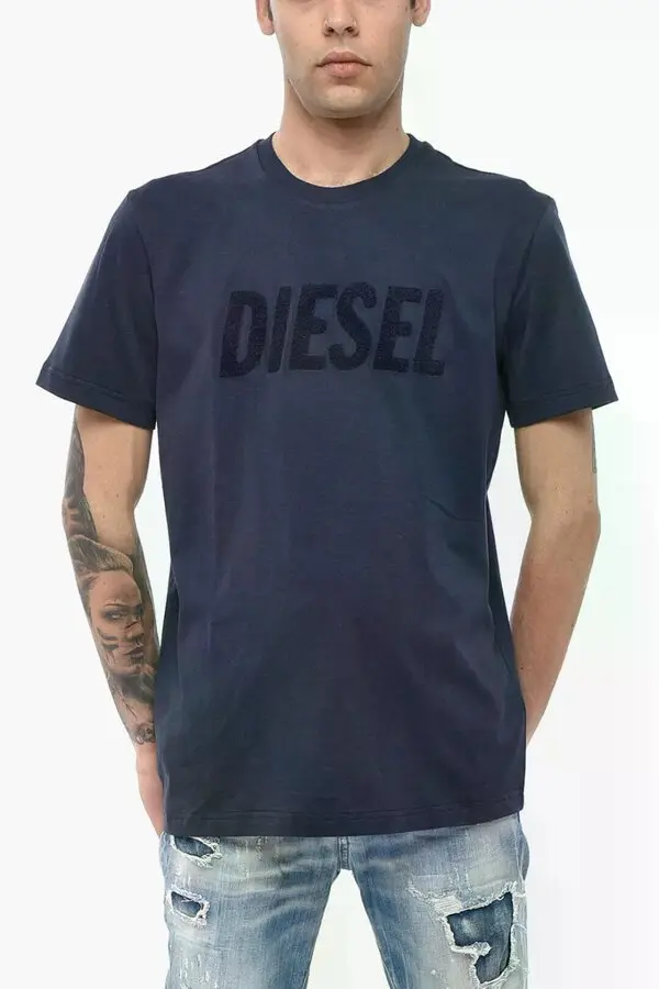 DIESEL® Logo-patch Jersey T-shirt