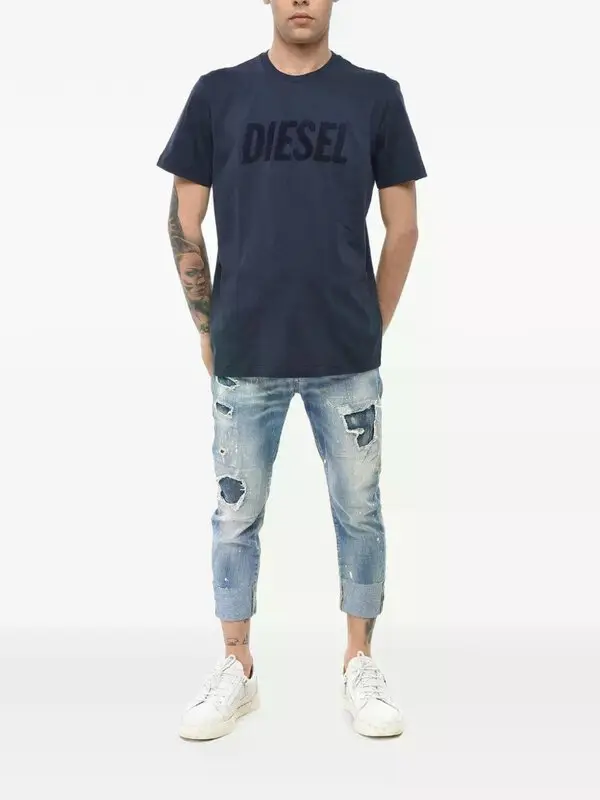 DIESEL® Logo-patch Jersey T-shirt