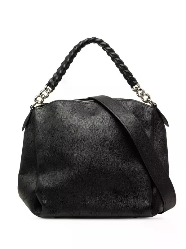 LOUIS VUITTON 2019 Monogram Mahina Babylone Chain Bb Satchel