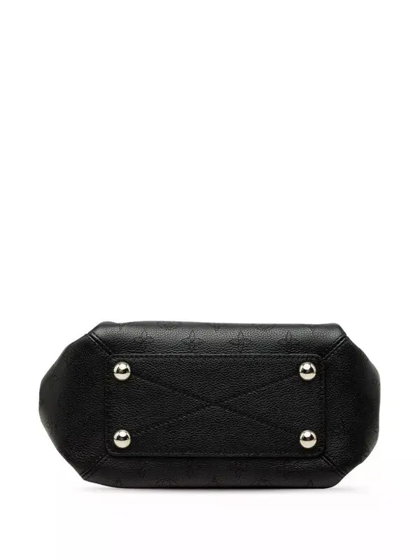 LOUIS VUITTON 2019 Monogram Mahina Babylone Chain Bb Satchel