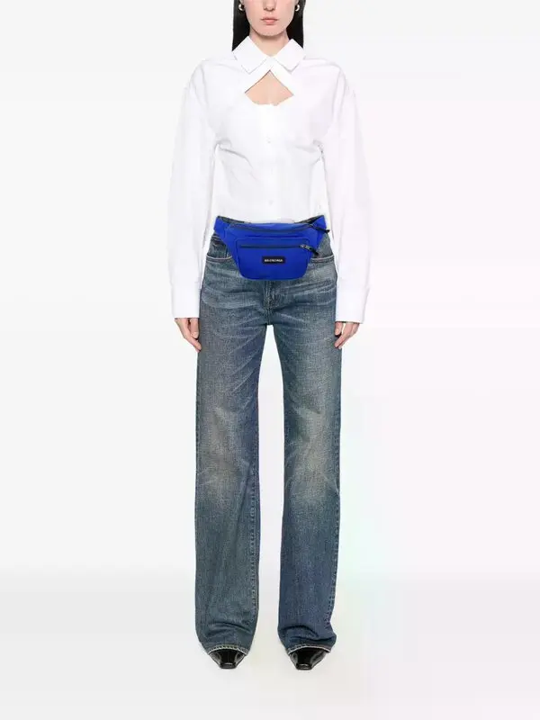 Balenciaga 2019 Nylon Explorer Belt Bag - Blue
