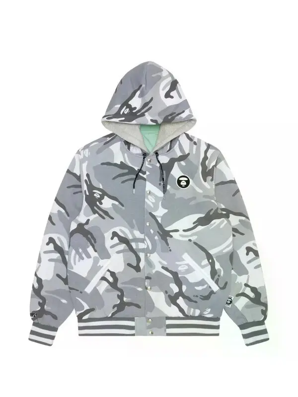 AAPE BY *A BATHING APE Moonface Reversible Hooded Jacket