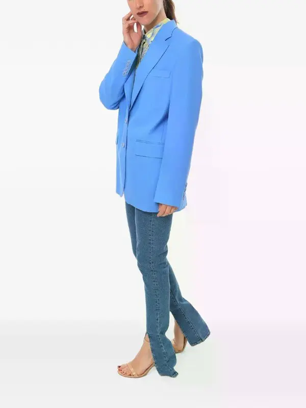 Stella McCartney Twill Blazer With Flap Pockets
