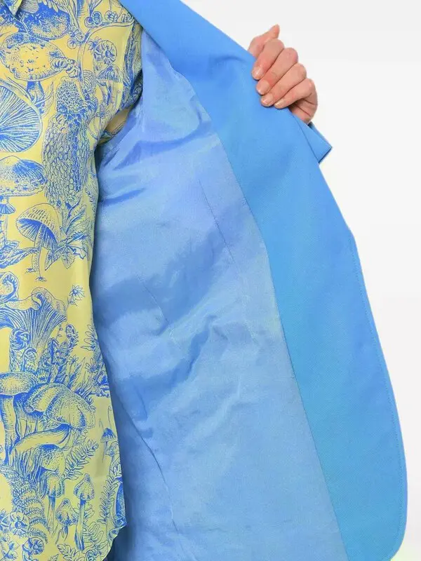 Stella McCartney Twill Blazer With Flap Pockets