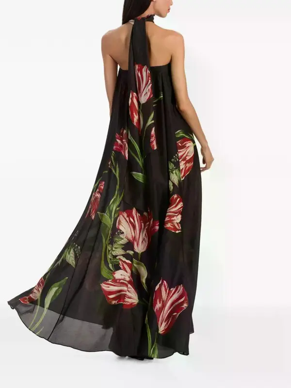 Alice + Olivia Floral-print Maxi Dress