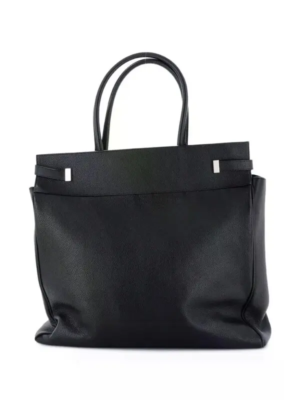 Saint Laurent Manhattan Leather North South Tote Bag