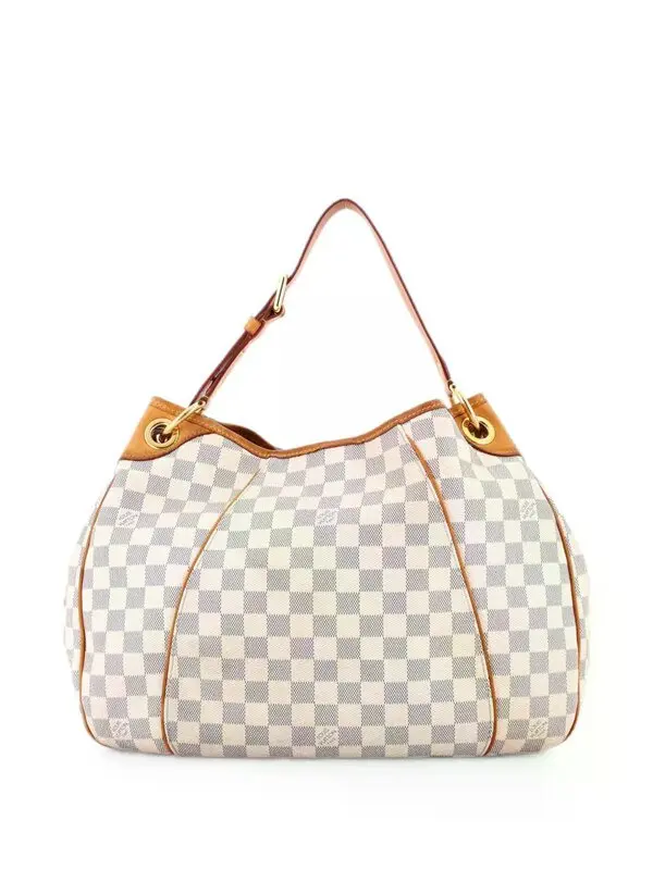 LOUIS VUITTON Galliera Handbag Damier Pm Hobo Bag - White