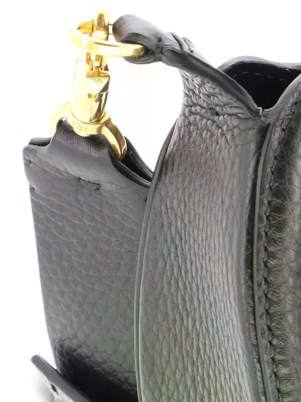 Valentino Garavani Vlogo Saddle Leather Medium Crossbody Bag