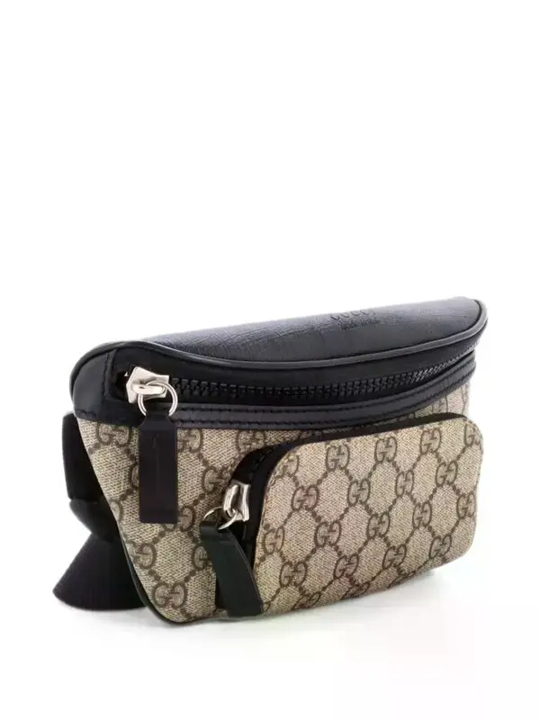 Gucci Eden Waist Bag Gg Coated Canvas Medium Belt Bag