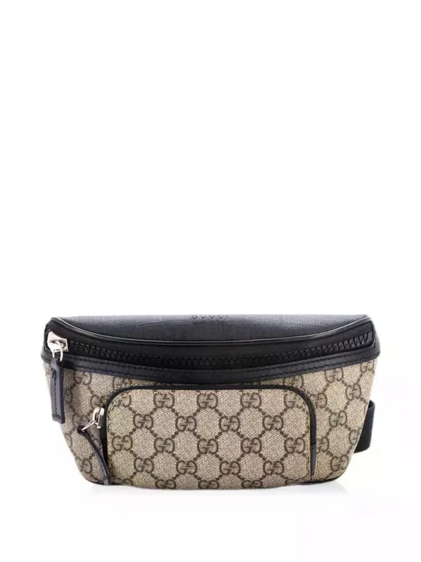 Gucci Eden Waist Bag Gg Coated Canvas Medium Belt Bag