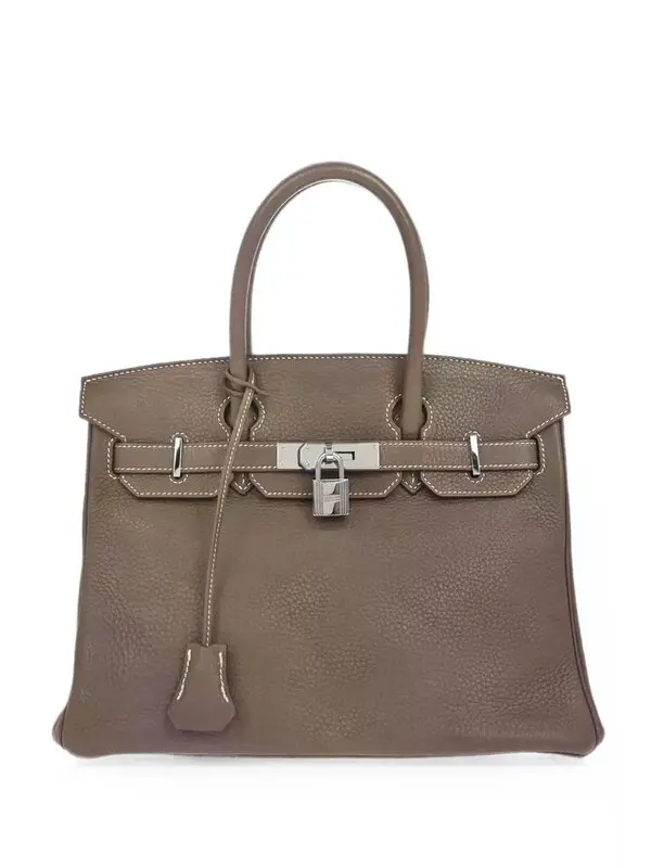 Hermès 2015 Birkin 30 Tote Bag - Grey