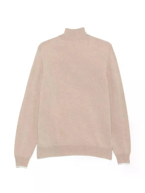 Peserico Quarter-zip Knitted Sweater