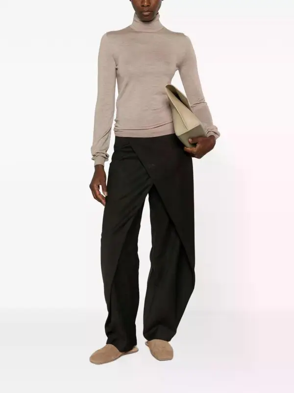 MAISON MARGIELA Long-sleeve Roll Neck Sweater - Neutrals