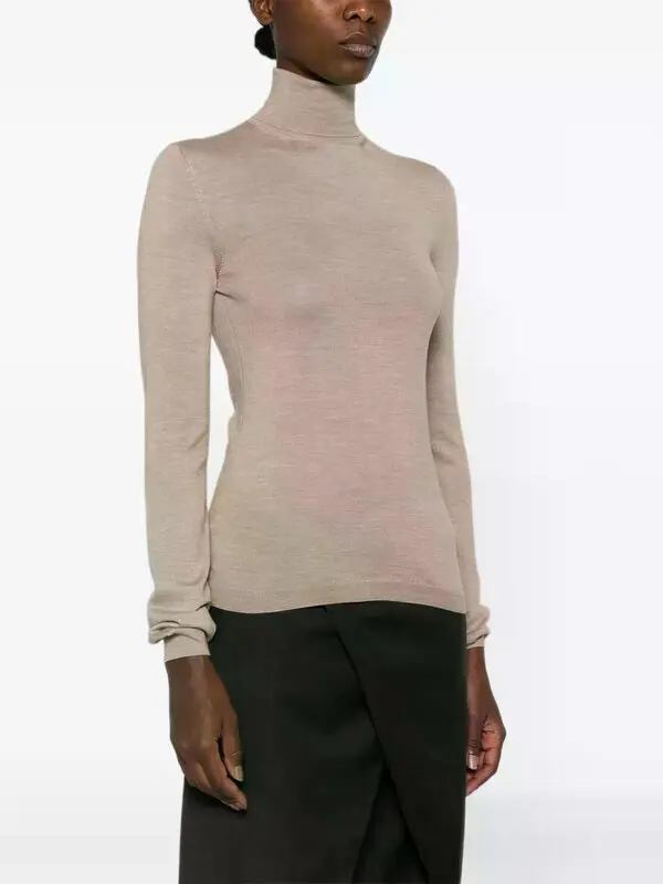 MAISON MARGIELA Long-sleeve Roll Neck Sweater - Neutrals