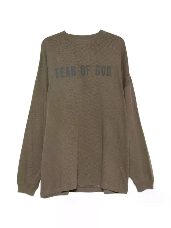 Fear Of God Sport Mesh Long-sleeve T-shirt - Green