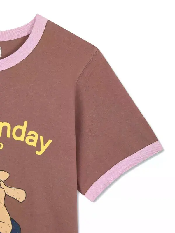 STUDIO TOMBOY Graphic-print Ringer T-shirt