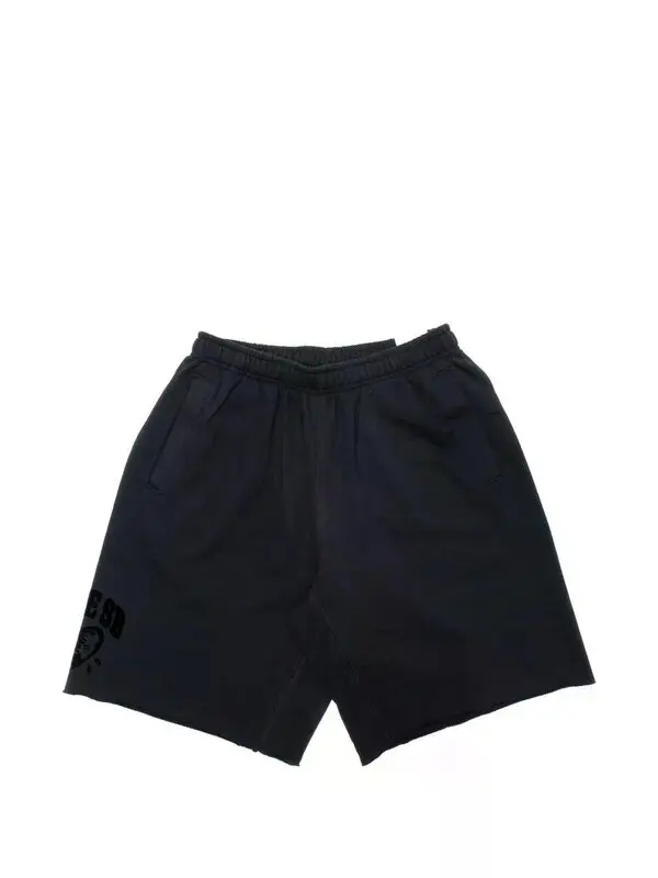 Nike Raw-cut Track Shorts - Black