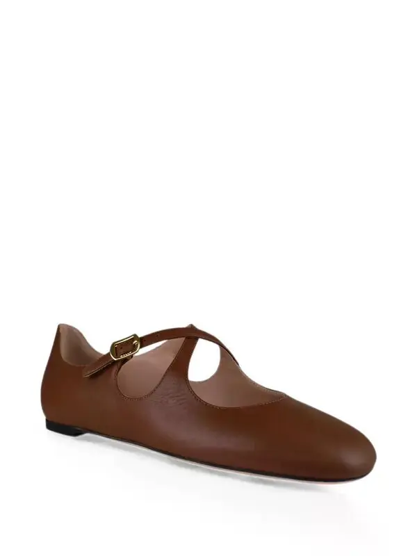 Bally Rina Criss-cross Ballet Flats