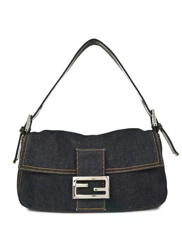 Fendi 2009 Baguette Shoulder Bag - Blue