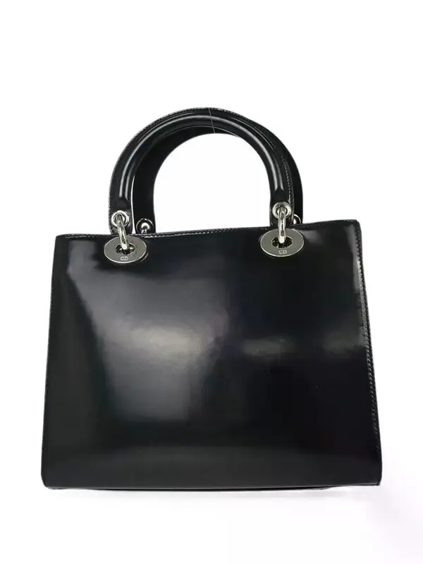 Dior Medium Lady Tote Bag - Black