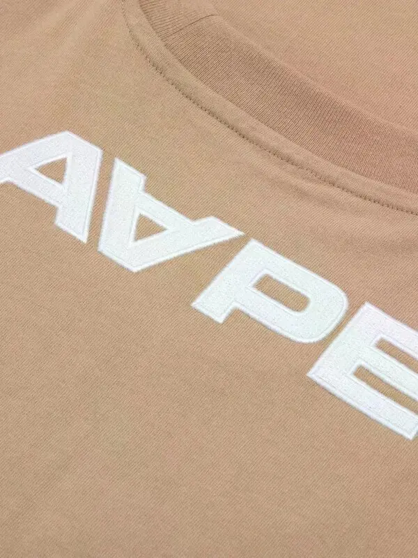 AAPE BY *A BATHING APE Moonface Logo-patch T-shirt