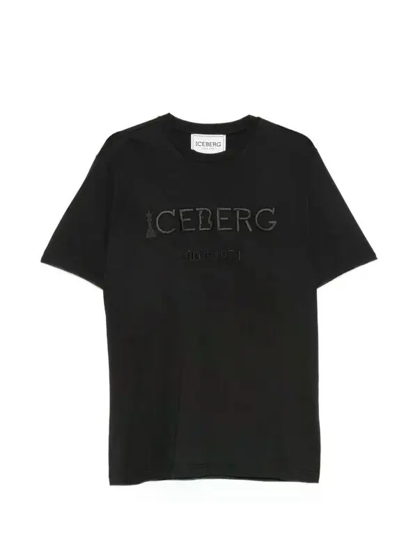 Iceberg Logo-embroidered T-shirt