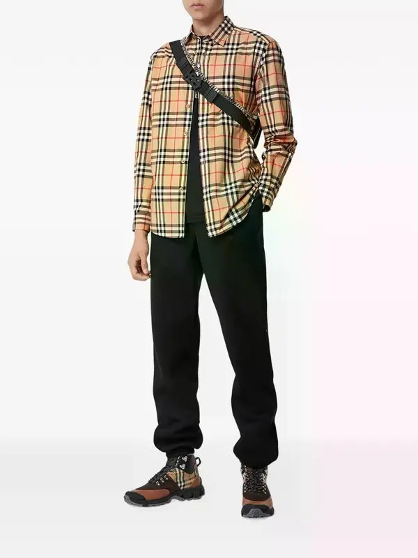 Burberry Check Long-sleeve Shirt