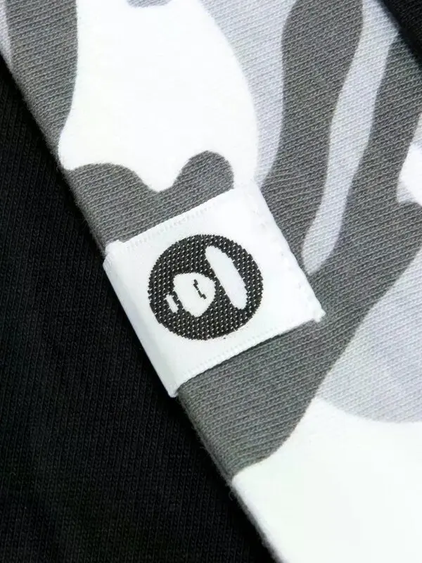AAPE BY *A BATHING APE Moonface Camo Layered T-shirt