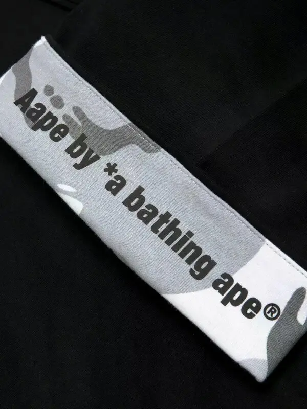 AAPE BY *A BATHING APE Moonface Camo Layered T-shirt