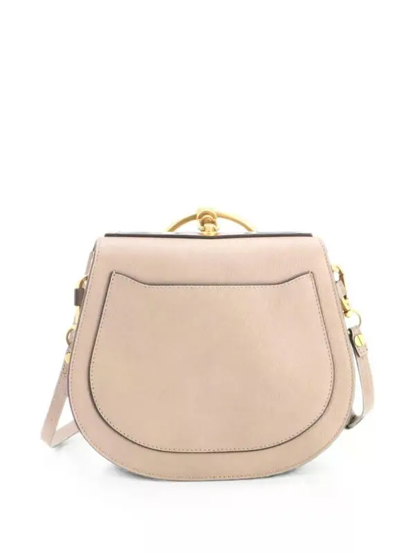 Chloé Nile Leather Medium Crossbody Bag - Grey