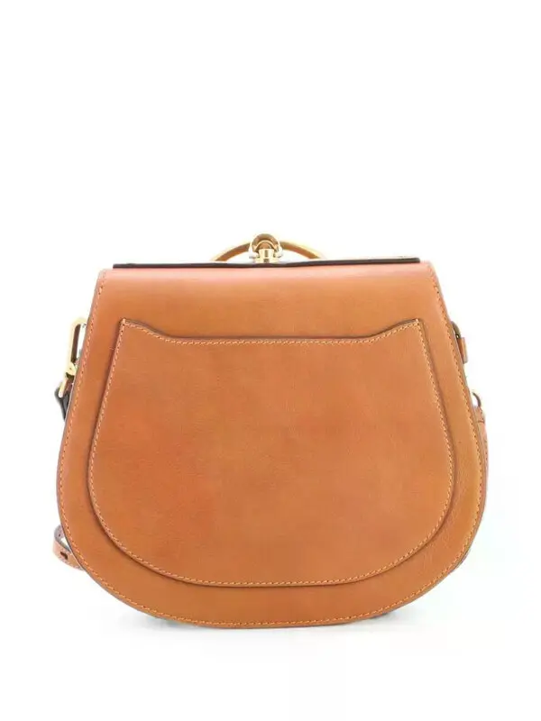 Chloé Nile Leather Medium Crossbody Bag - Brown