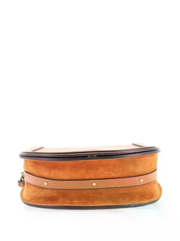 Chloé Nile Leather Medium Crossbody Bag - Brown