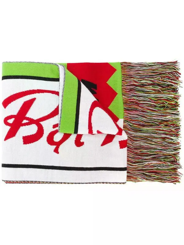 MSGM Fringed Scarf