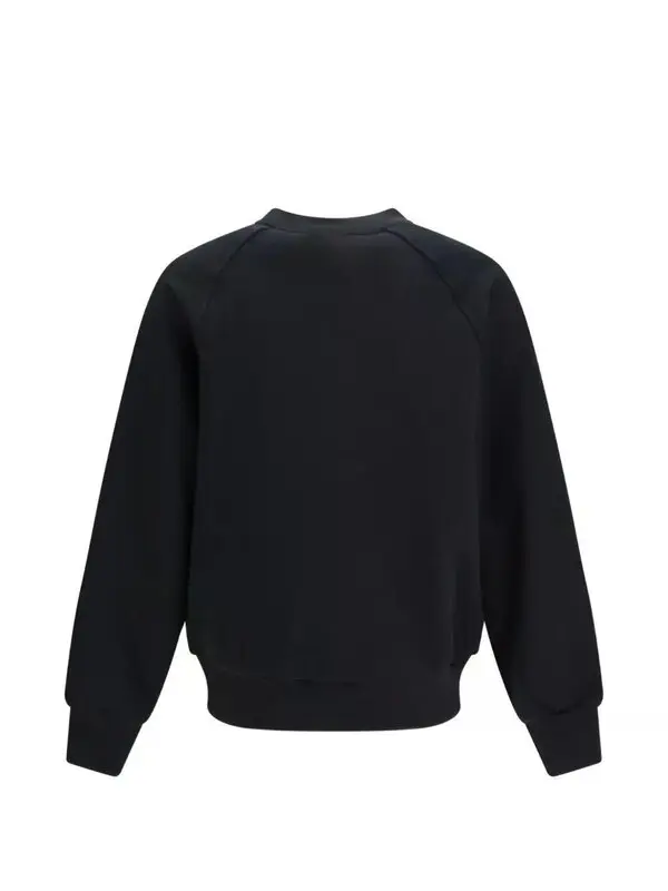 Moose Knuckles Logo Plaque Raglan Sleeve Sweater