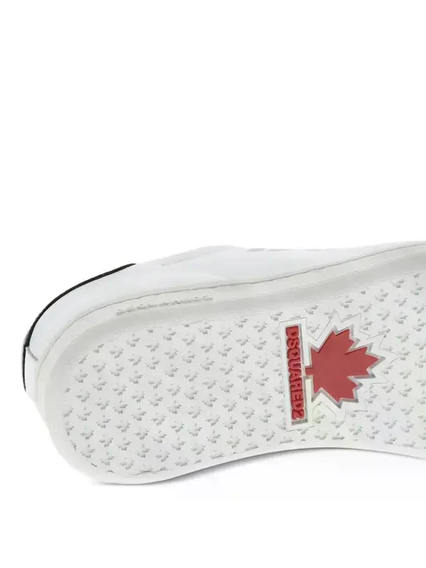 Dsquared2 Boxer Logo-print Leather Sneakers