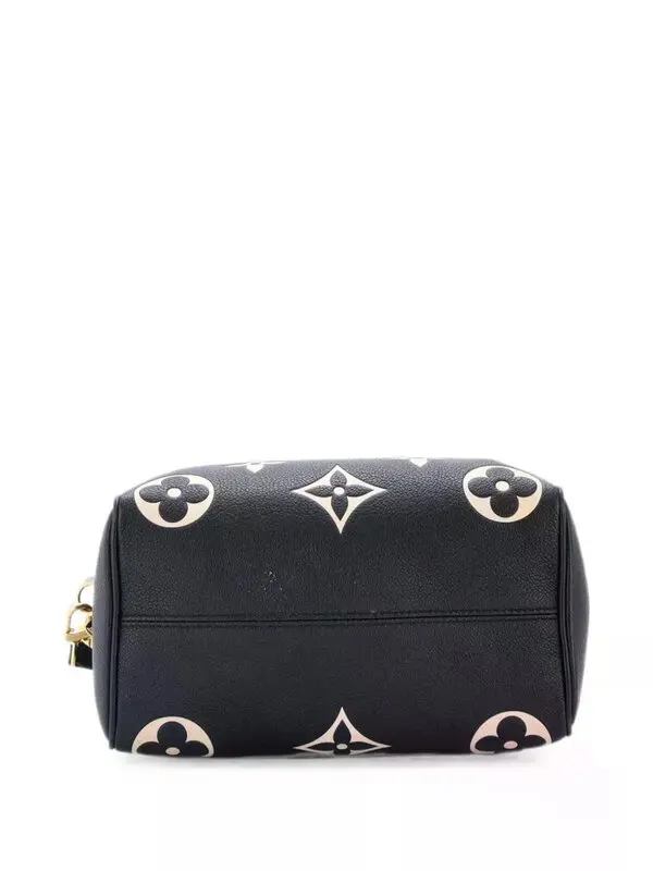 LOUIS VUITTON Speedy Bandouliere Bag Bicolor Monogram Empreinte Giant 25 Handbag