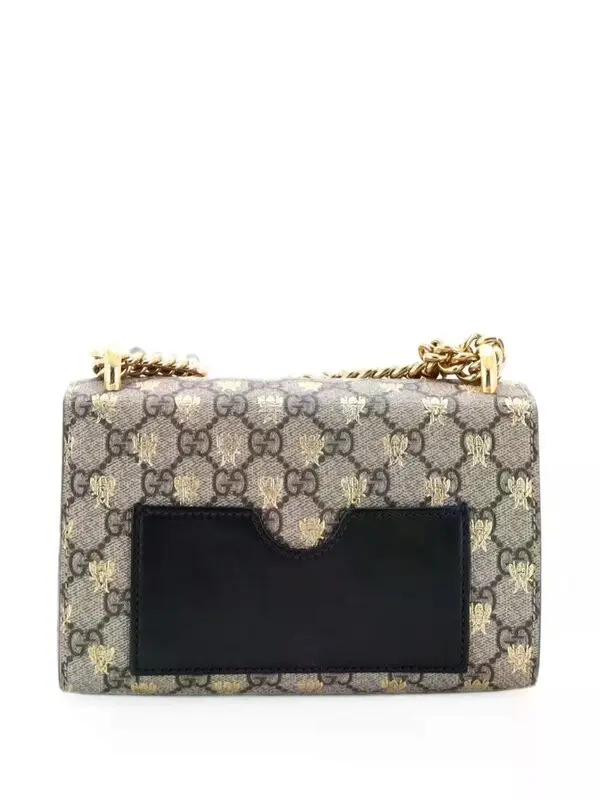 Gucci Padlock Printed Gg Coated Canvas Small Shoulder Bag