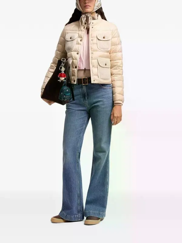 Moncler Furet Textured-panel Jacket