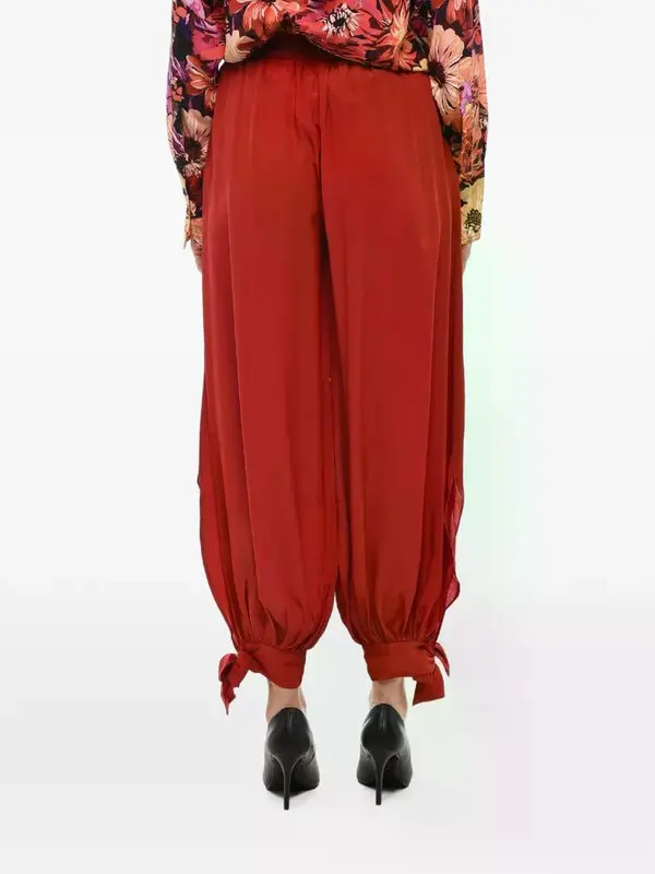 Stella McCartney Sophia Chiffon Balloon Pants
