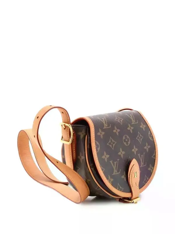 LOUIS VUITTON Tambourin Nm Monogram Canvas Crossbody Bag