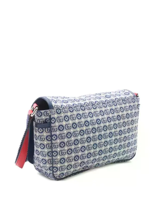 Gucci 2010s Double-g Star-patch Shoulder Bag