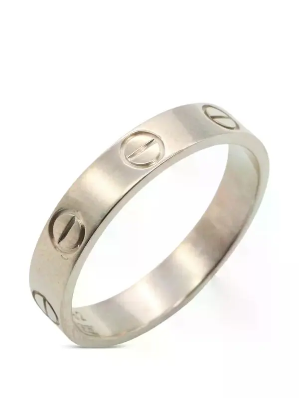Cartier 18k White Gold Love Ring