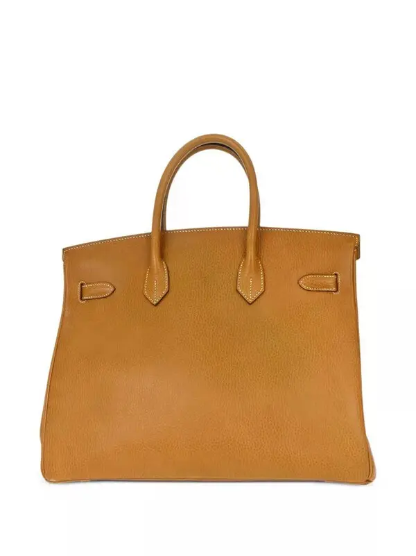 Hermès 1995 Ardennes 35 Birkin Tote Bag - Brown