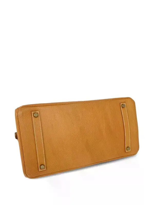 Hermès 1995 Ardennes 35 Birkin Tote Bag - Brown