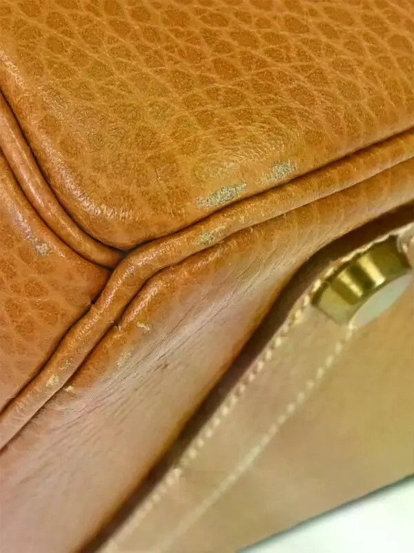 Hermès 1995 Ardennes 35 Birkin Tote Bag - Brown